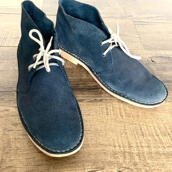 unknown | Shoes | Blue Suede Chukka Boots | Poshmark